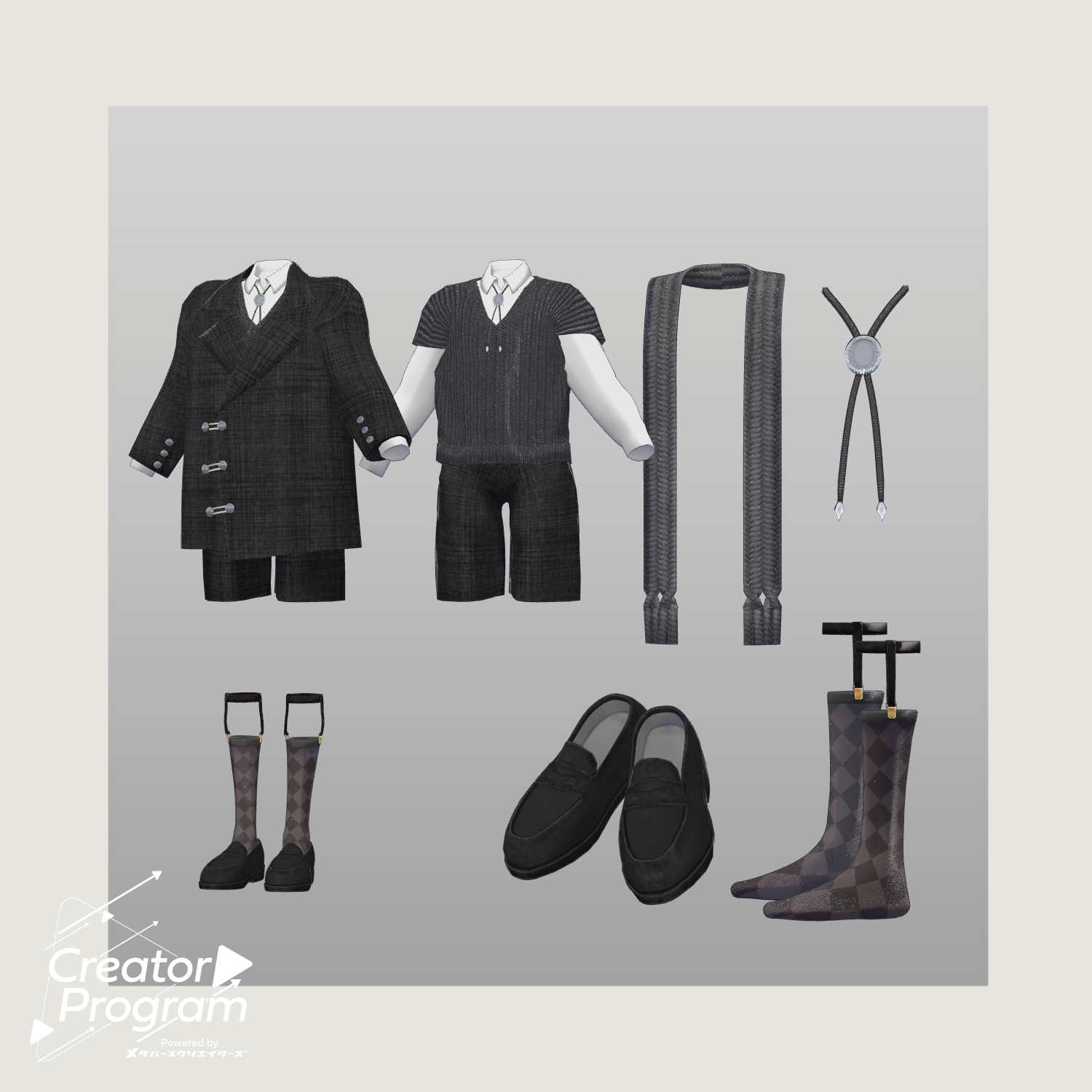 Dandy Fawn - VRChat Men's Clothing / CP20 - MetaCreatorsTYO EN - BOOTH