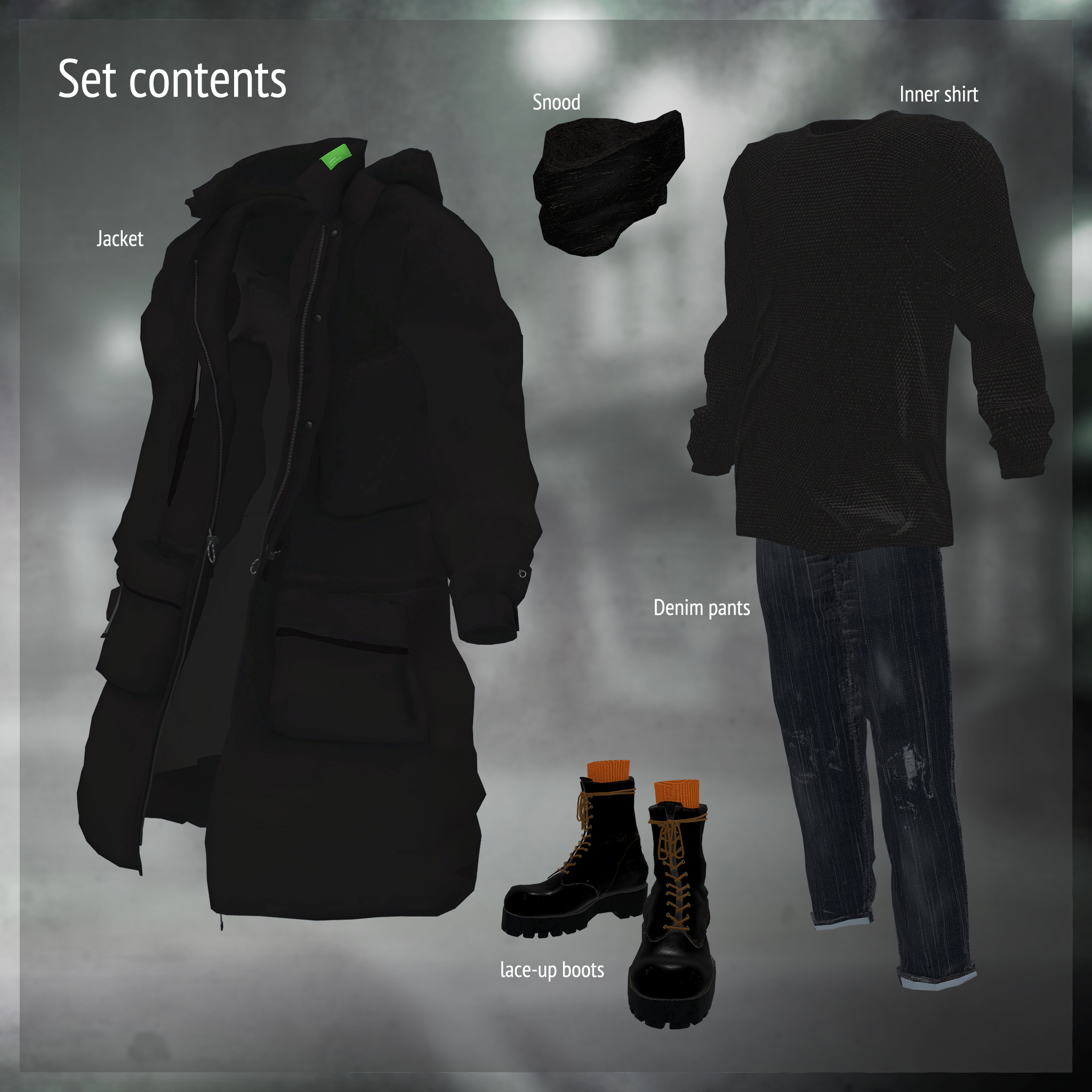 ColdNoize - VRChat Men's Clothing / CP9 - MetaCreatorsTYO EN - BOOTH