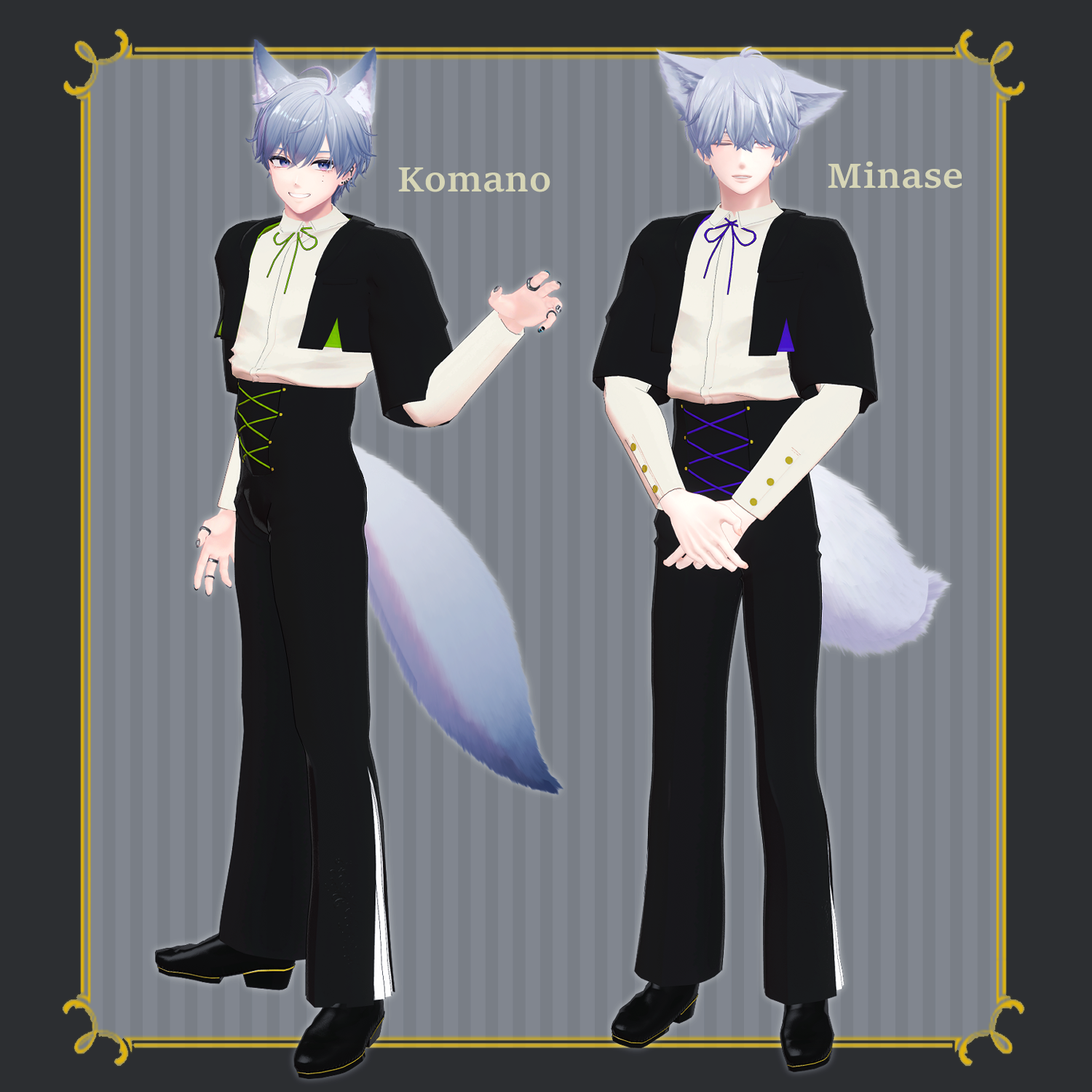 MidnightMode - VRChat Men's Clothing / CP24 - MetaCreatorsTYO EN - BOOTH