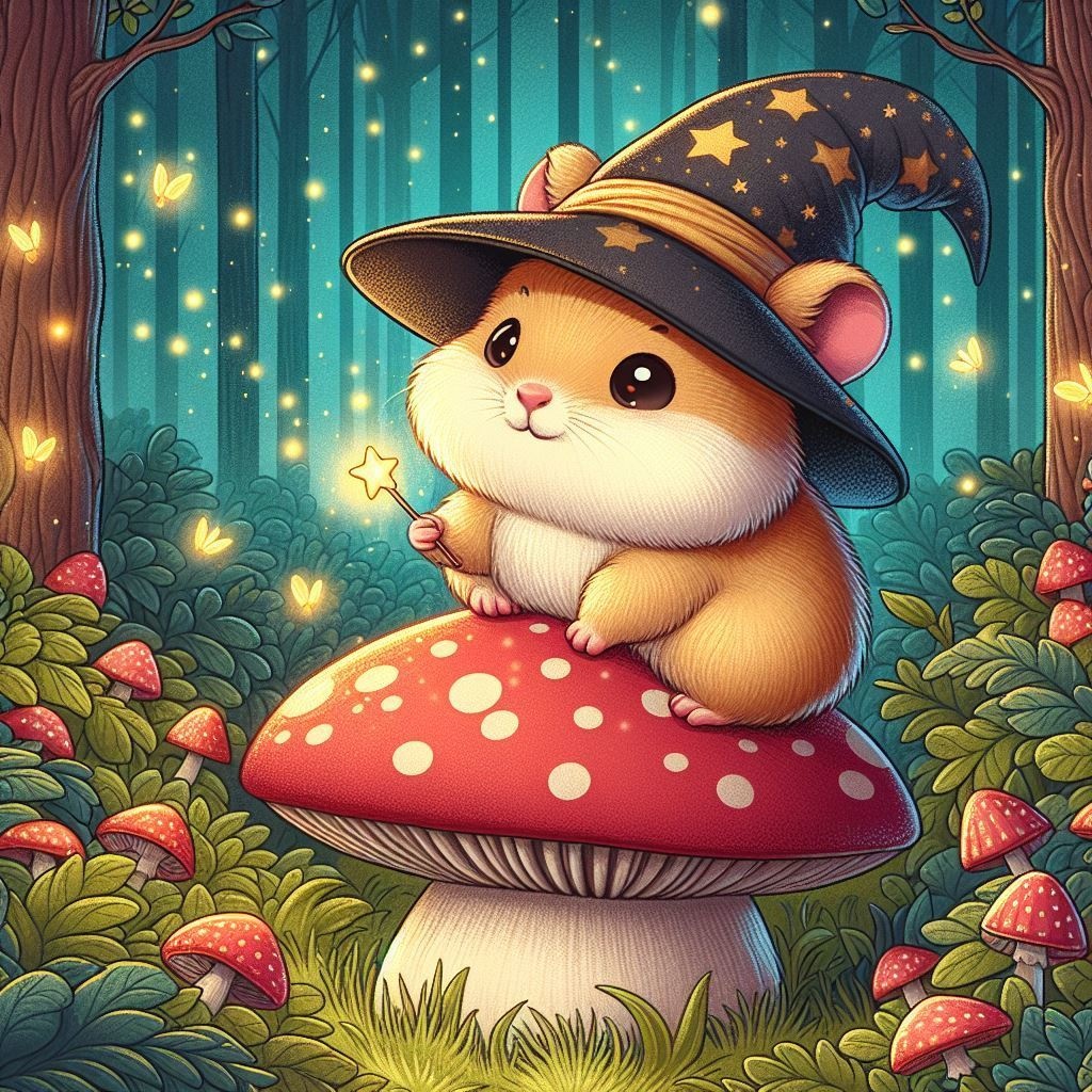 ハムスターのイラスト入りスウェット - りょうのアパレルショップ - BOOTH