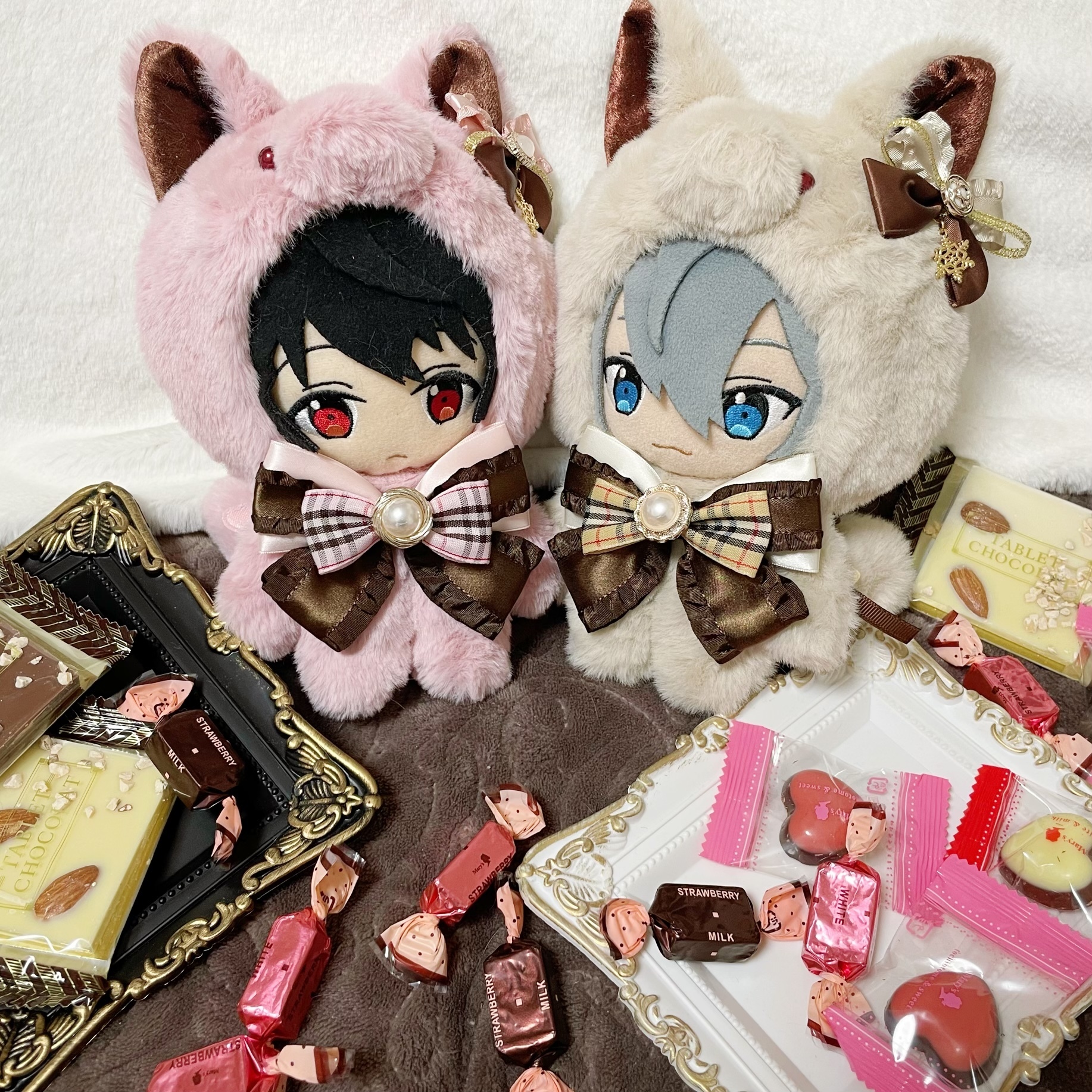 Valentine chocolat - MONOCHROME - BOOTH