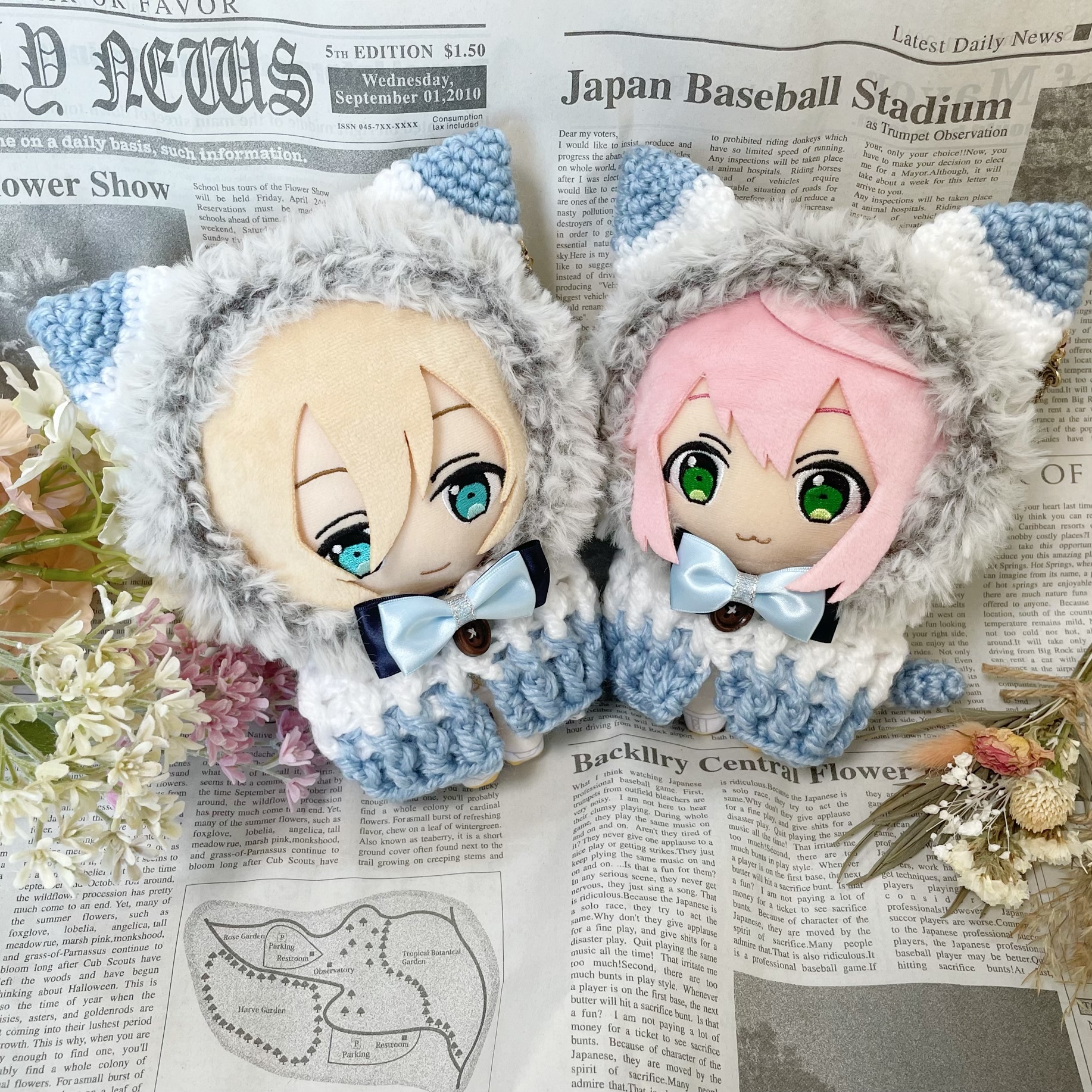 【16cm】ユニットイメージ着ぐるみ_fine - MONOCHROME - BOOTH
