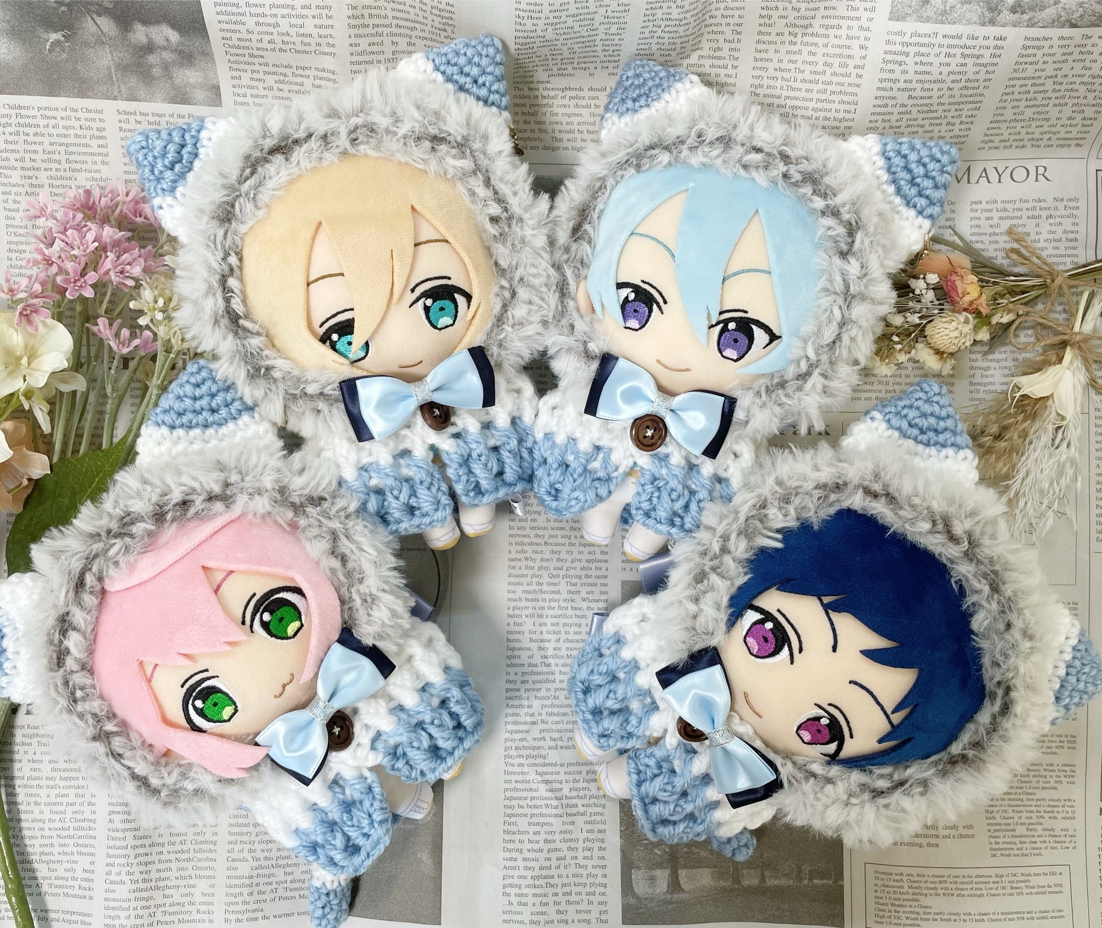 【16cm】ユニットイメージ着ぐるみ_fine - MONOCHROME - BOOTH