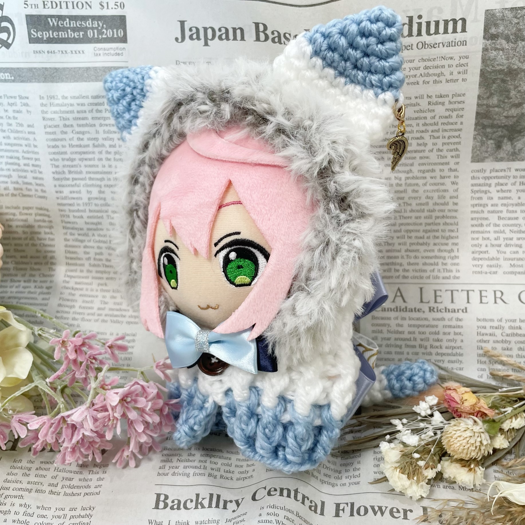 【16cm】ユニットイメージ着ぐるみ_fine - MONOCHROME - BOOTH