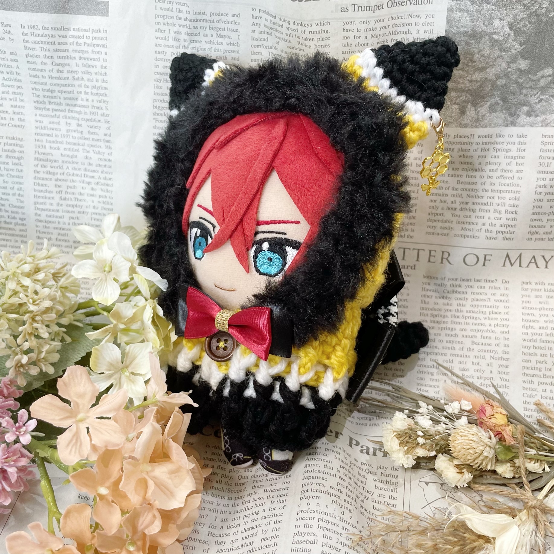 【16cm】ユニットイメージ着ぐるみ_Crazy:B - MONOCHROME - BOOTH