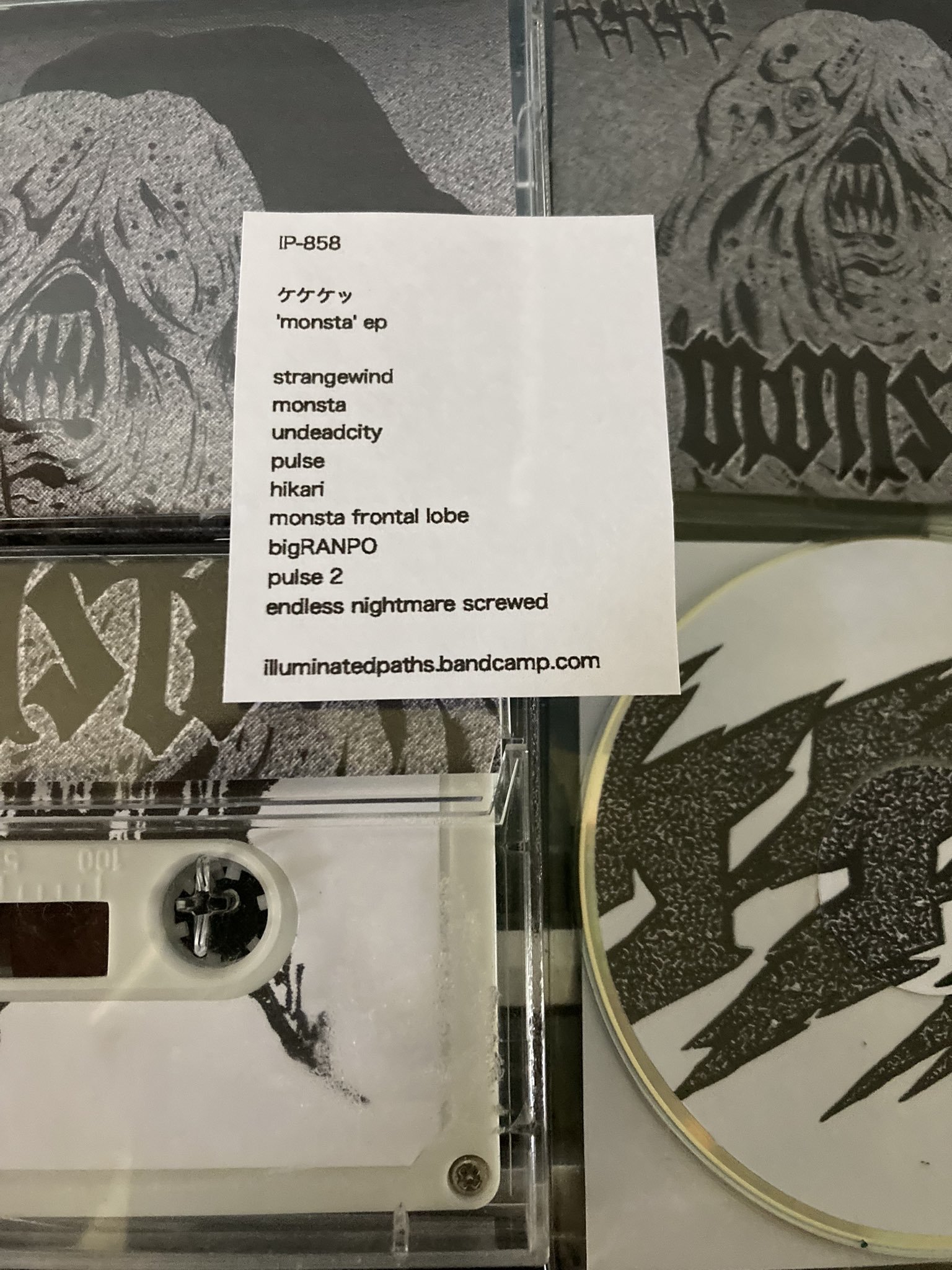 SOLD「ケケケッ/monsta ep」8cm CD & Cassette - ケケケッ (KEKEKE) - BOOTH