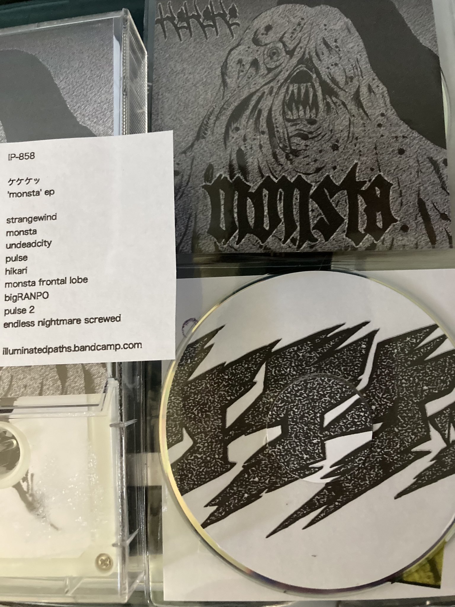 SOLD「ケケケッ/monsta ep」8cm CD & Cassette - ケケケッ (KEKEKE) - BOOTH
