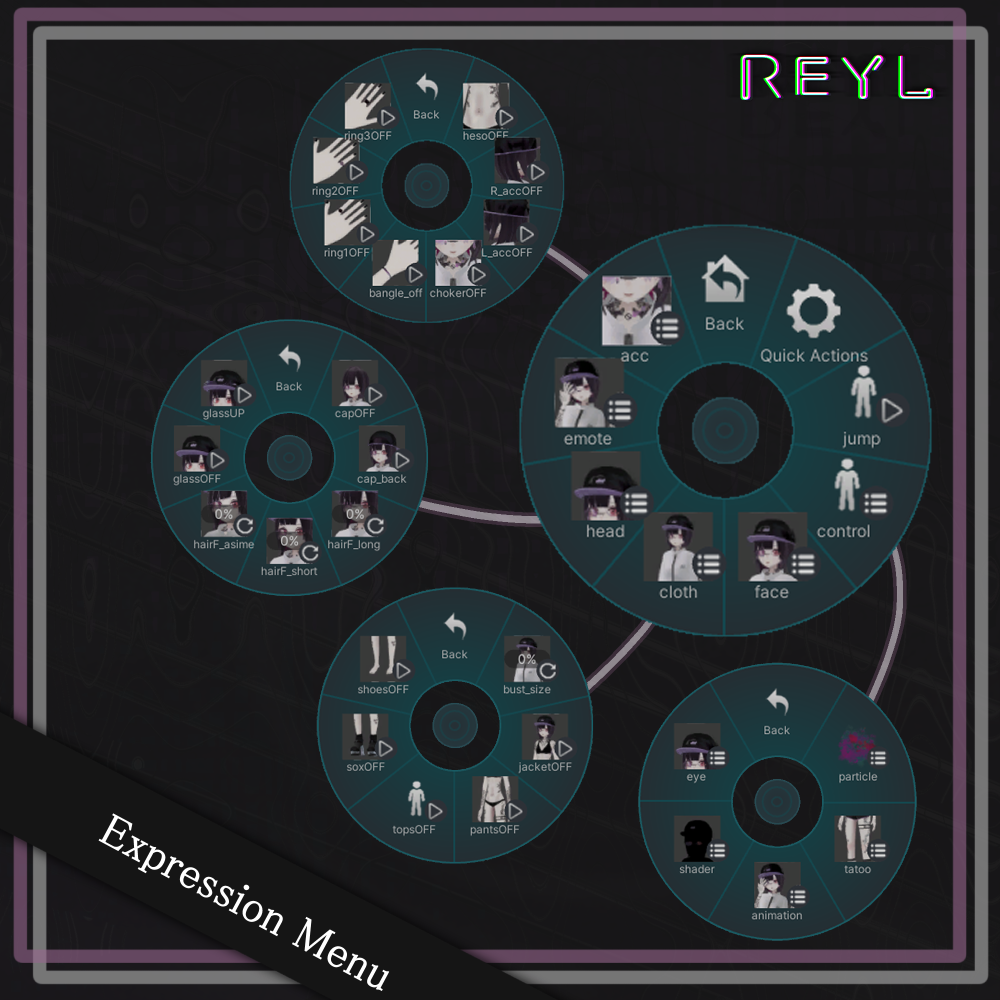 れいる - REYL／オリジナル3Dモデル #REYL3D - #RLB - BOOTH