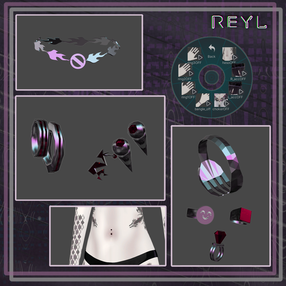 れいる - REYL／オリジナル3Dモデル #REYL3D - #RLB - BOOTH