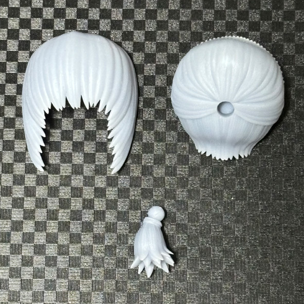 MET-005 メガミデバイス用髪パーツ - Meteor★Cute - BOOTH