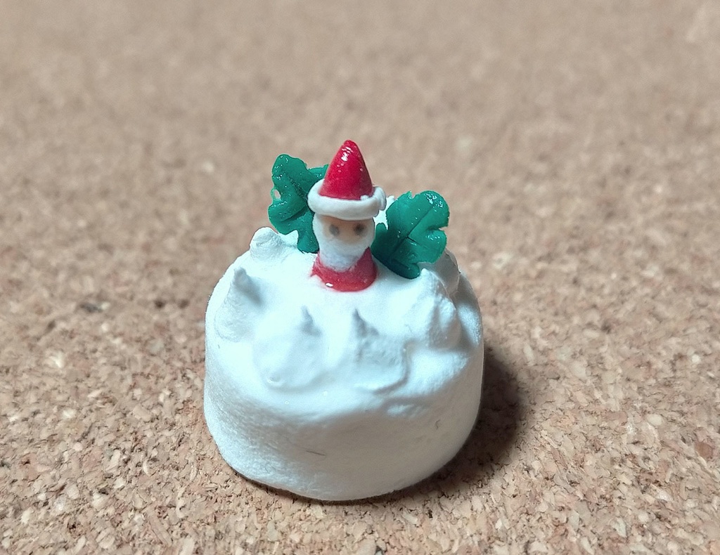 【ミニチュア】クリスマスケーキセット - trocco - BOOTH