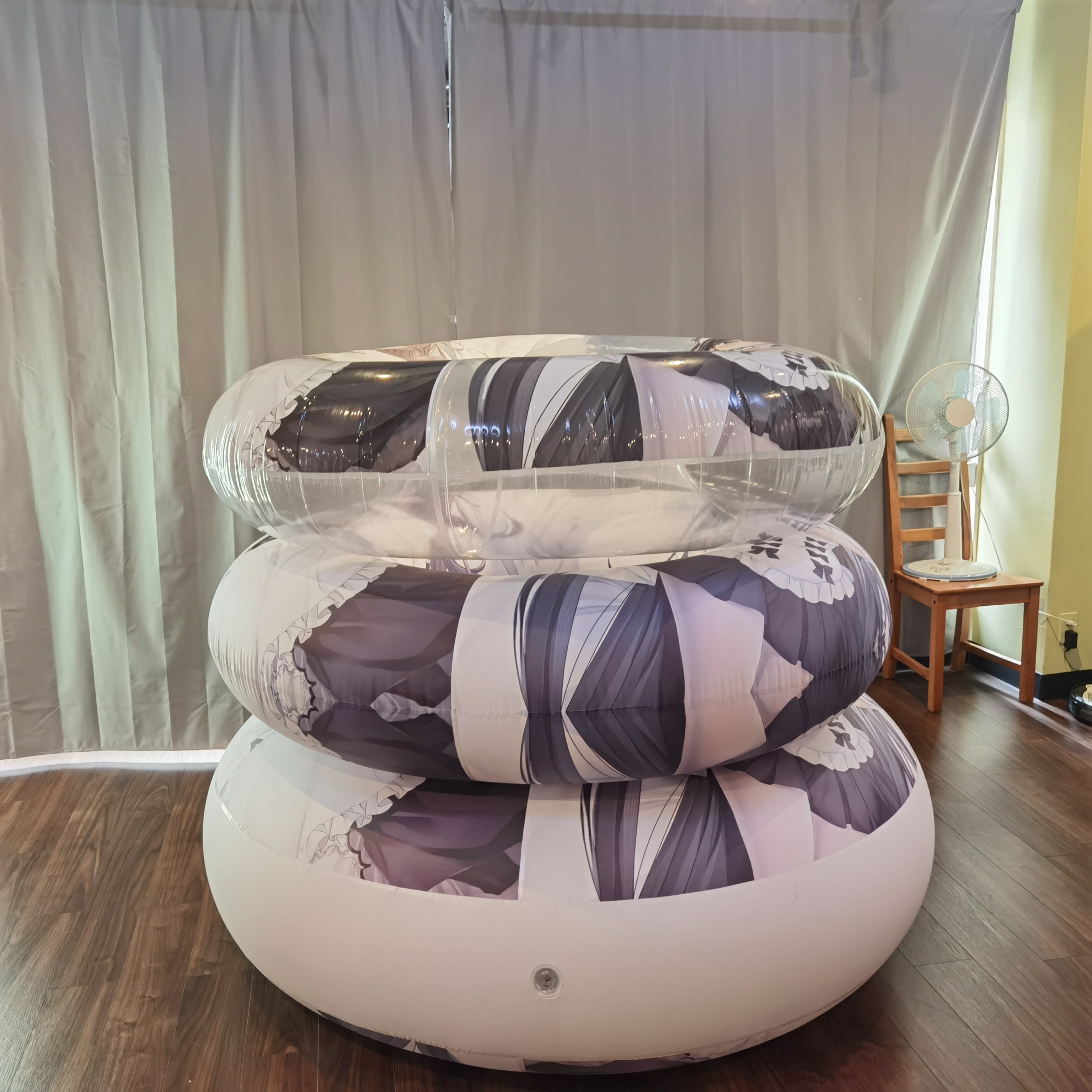 カリブディスﾏﾏｧ＆インドミタブル浮き輪 Charybdis mommy & Indomitable ring-shape inflatable - yuki-teku balloon - BOOTH