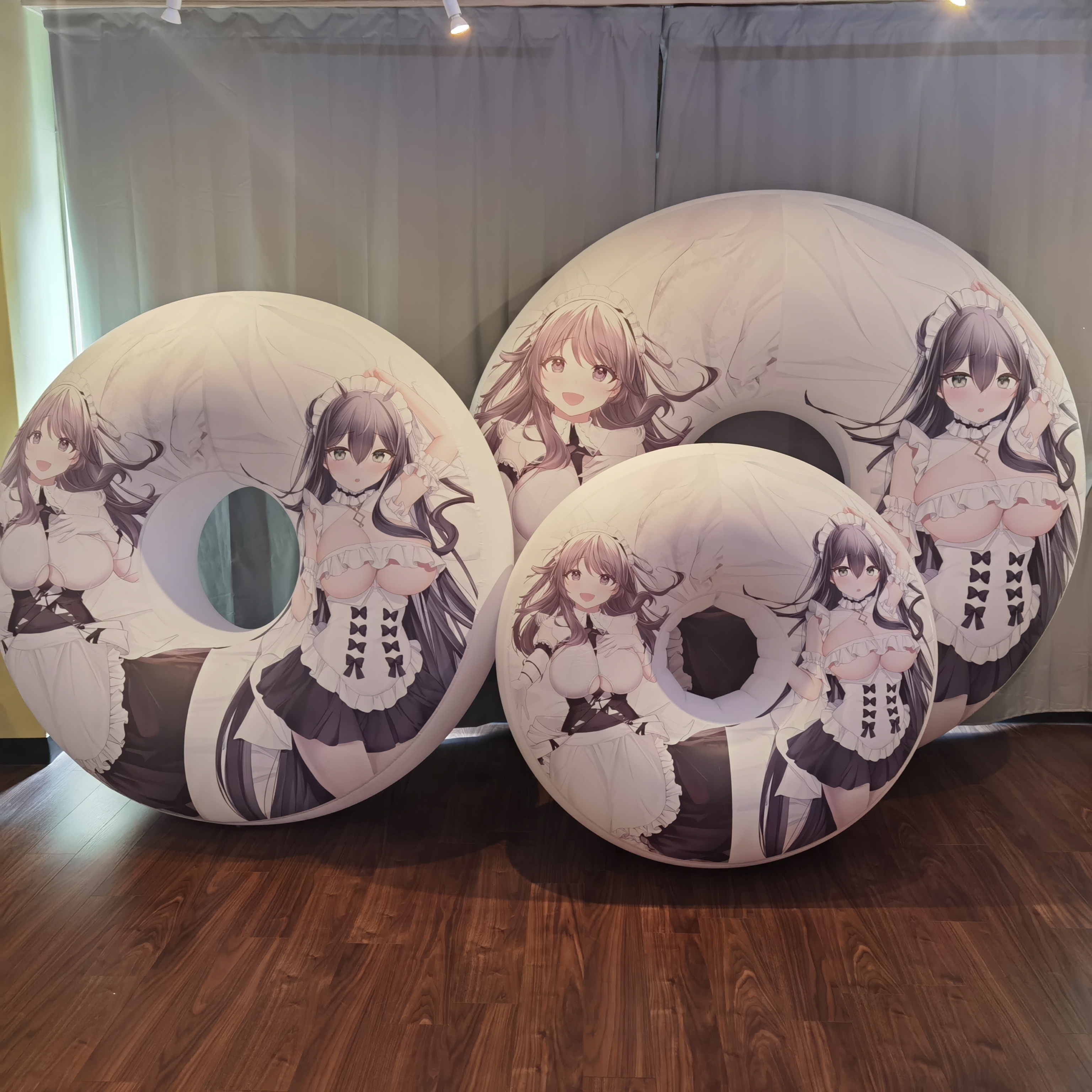 カリブディスﾏﾏｧ＆インドミタブル浮き輪 Charybdis mommy & Indomitable ring-shape inflatable - yuki-teku balloon - BOOTH