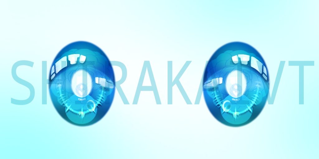 【Vroid】輝く青い目 ~ shiny blue eyes ~ highlights included - Meowchi's Art ...