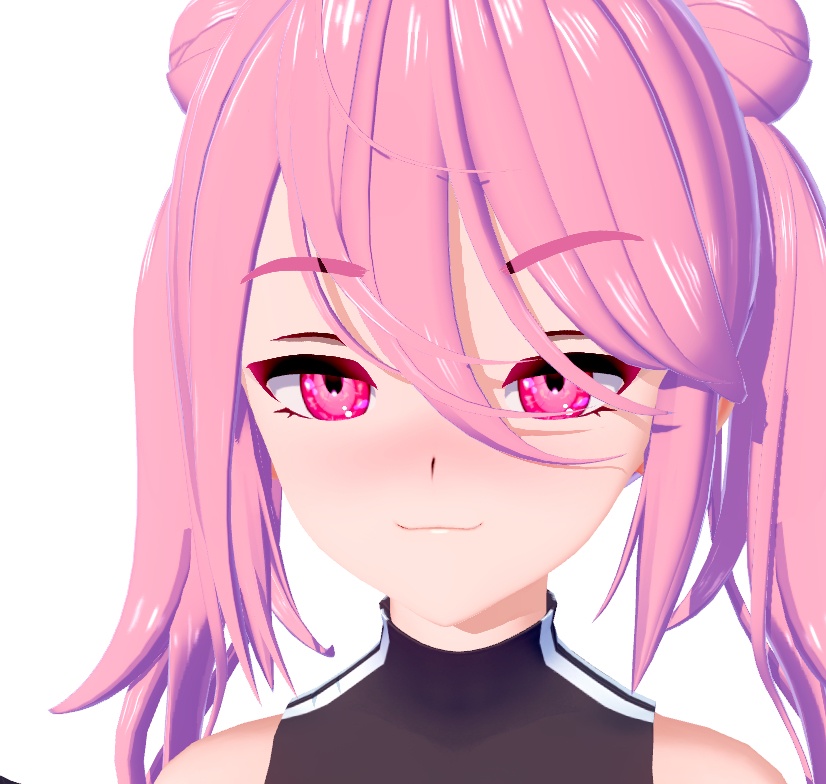 【Vroid】ピンクの目 ~ Cute pink eyes - ShirakaiVT - BOOTH