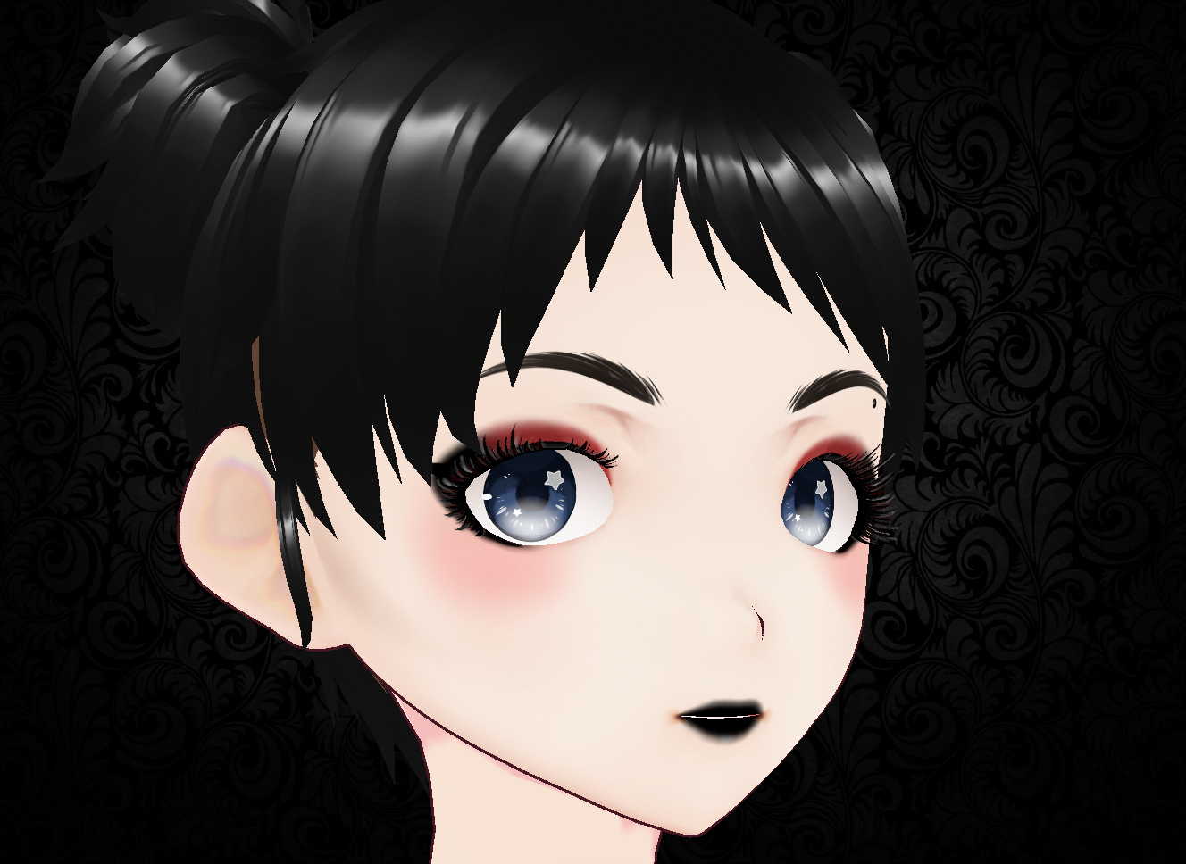 VTuber向け goth makeup set for Vroid Studio バーチャルYouTuber 配信用 - mamuna ...