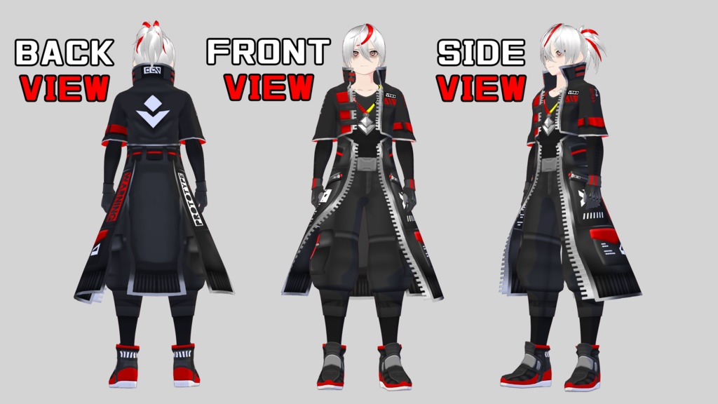 COOL COMBAT "PHANTOM" Outfit version - MB3rry -moccaberry - BOOTH