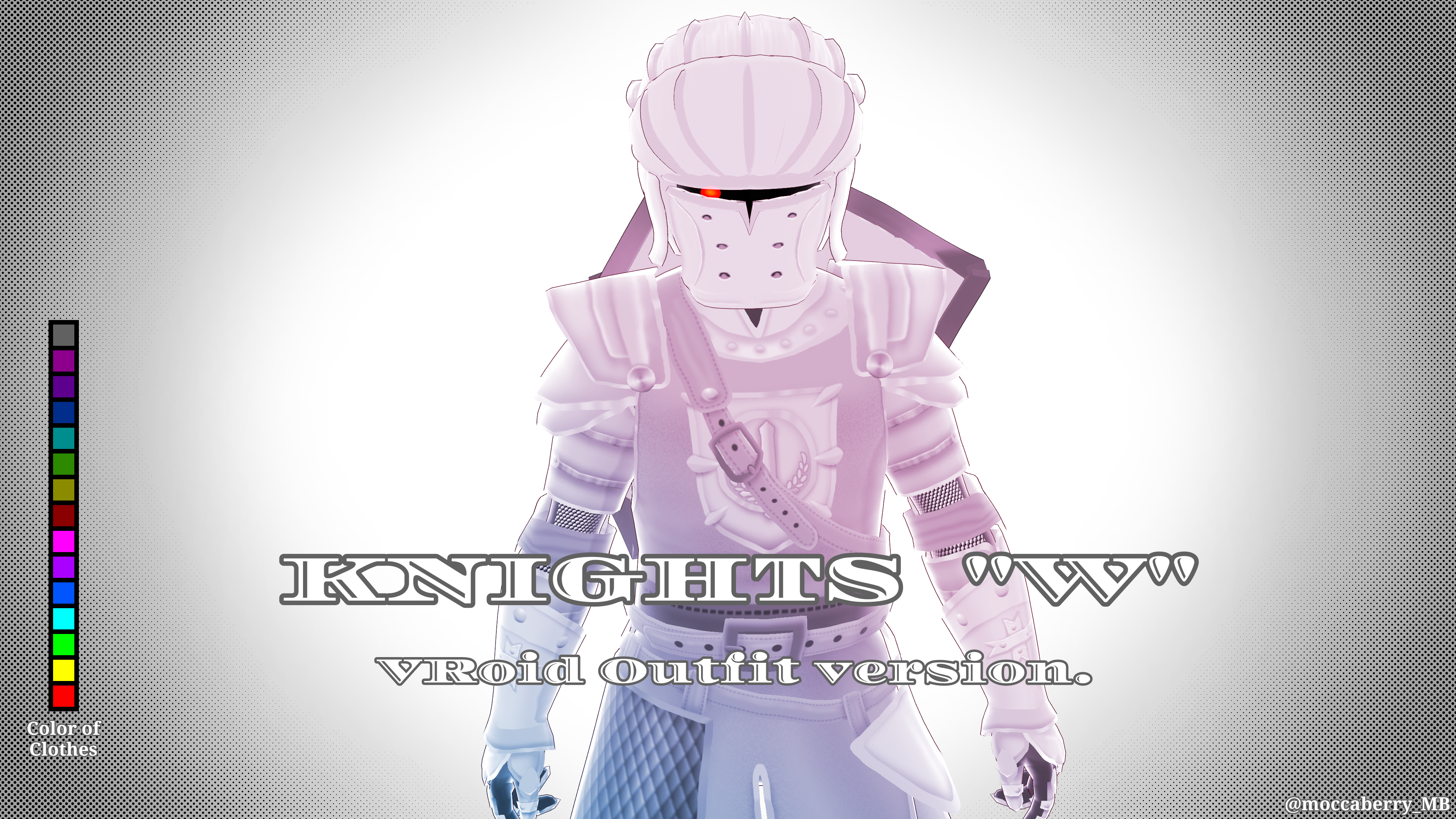 "Knights" [W] Outfit version -MALE - MB3rry - BOOTH
