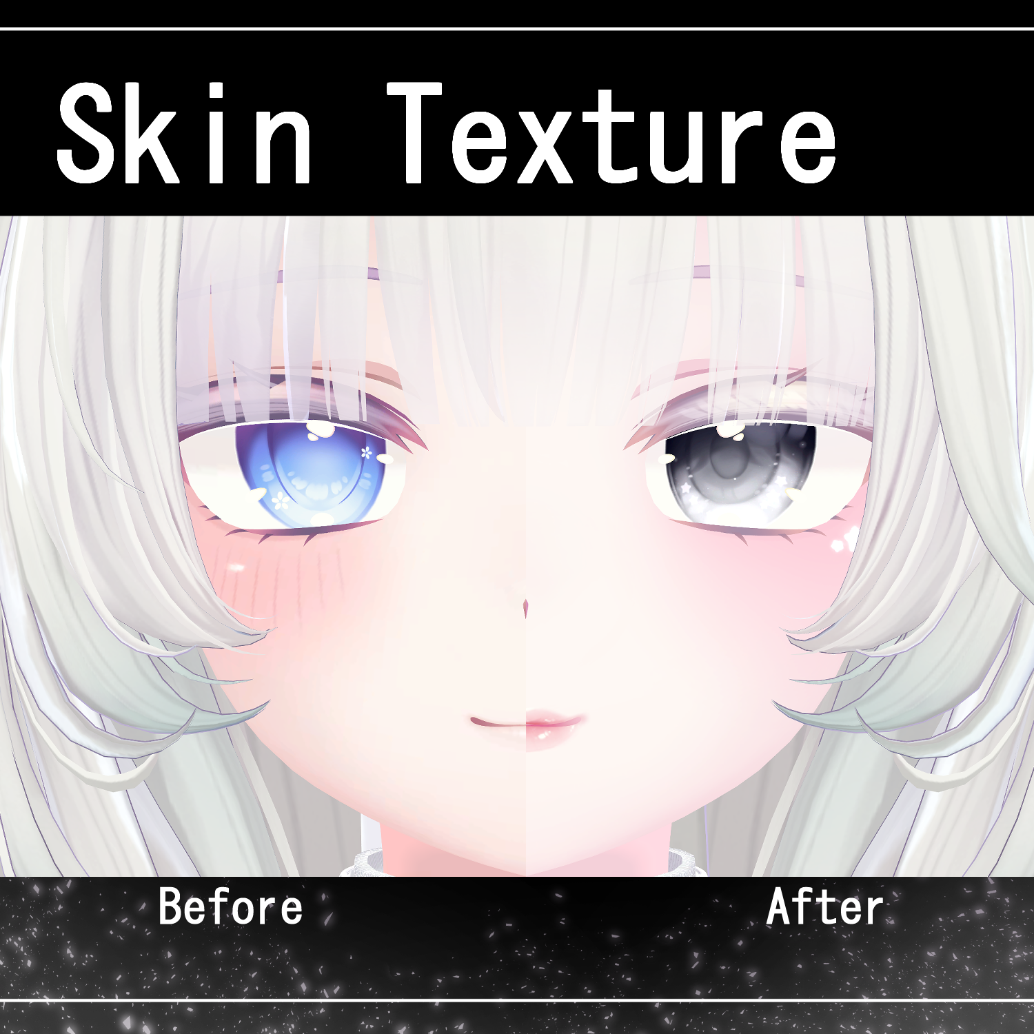 【萌対応】♡ Moe ♡ Celestial Shine ・EyesTexture & Makeup ・ - Bunnyhop - BOOTH