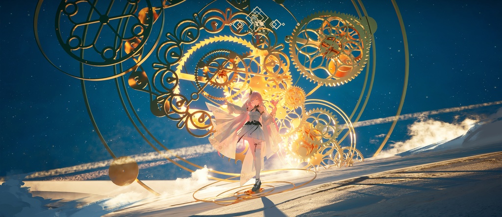 エリシア·Elysia 運命は回る（爱莉希雅） - void0 - BOOTH