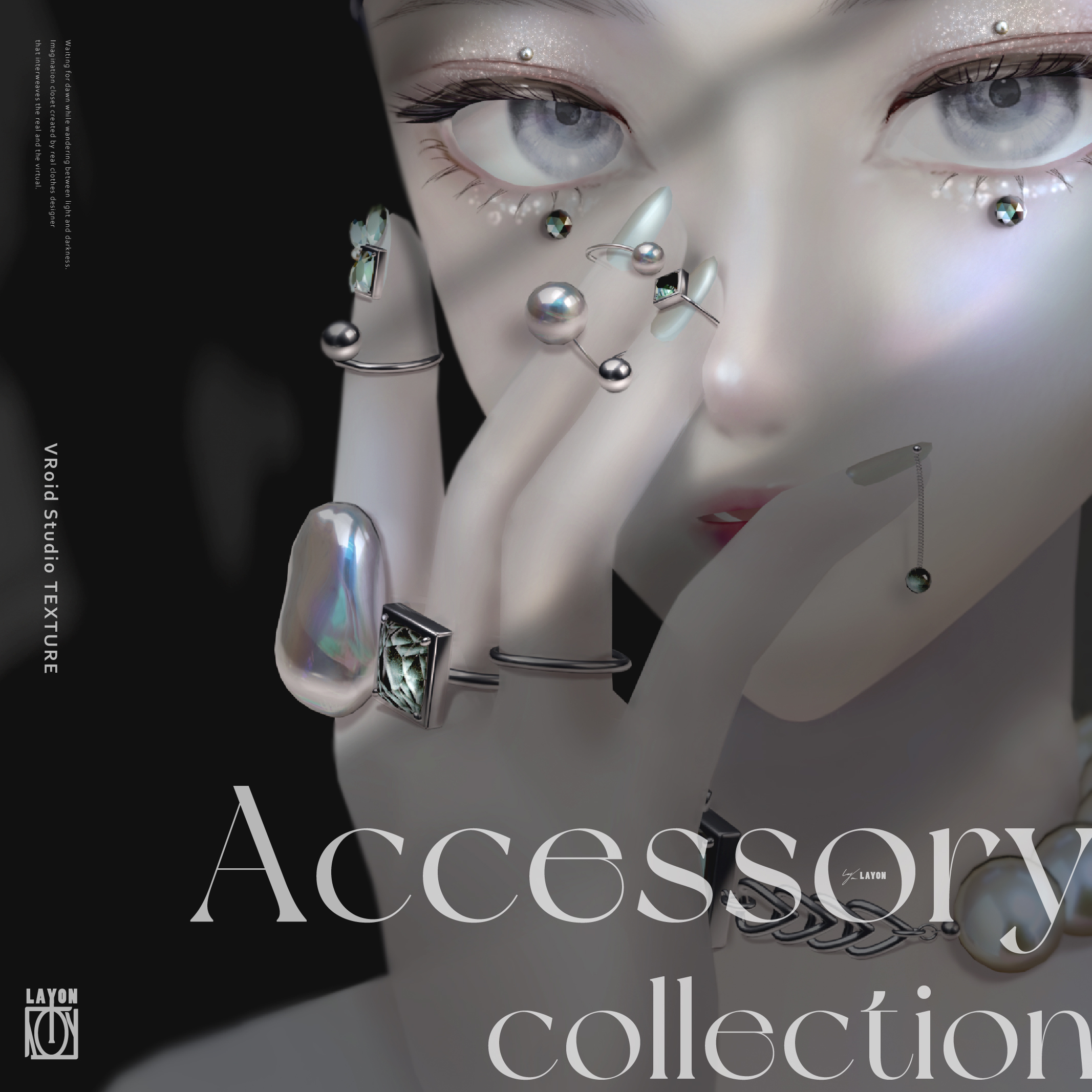 【3D】Accessory Set ＃LAYON服。＃LAYONコーデ - LAYON - BOOTH