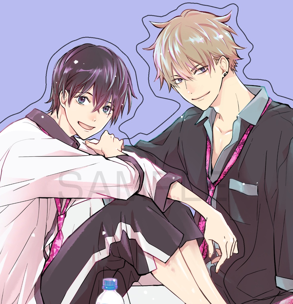 濡れキス「アクスタジオラマ」 - yomo-bee - BOOTH