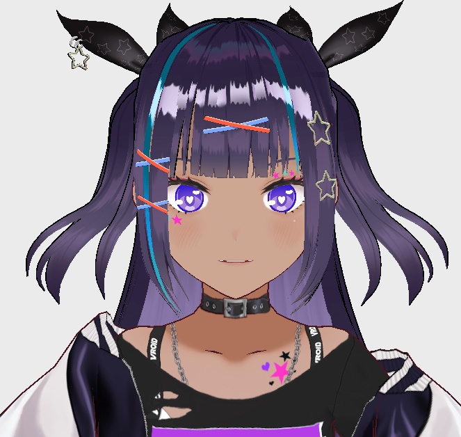 Love Heart Vroid Eye Textures - wakewyrm - BOOTH