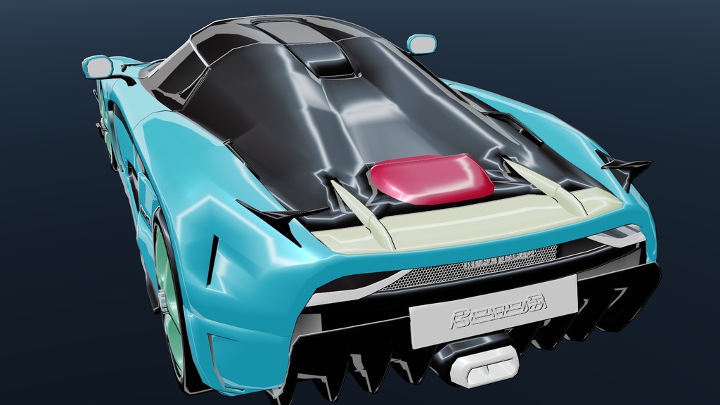 MMD Car PMX 2 - MMDPRO - BOOTH