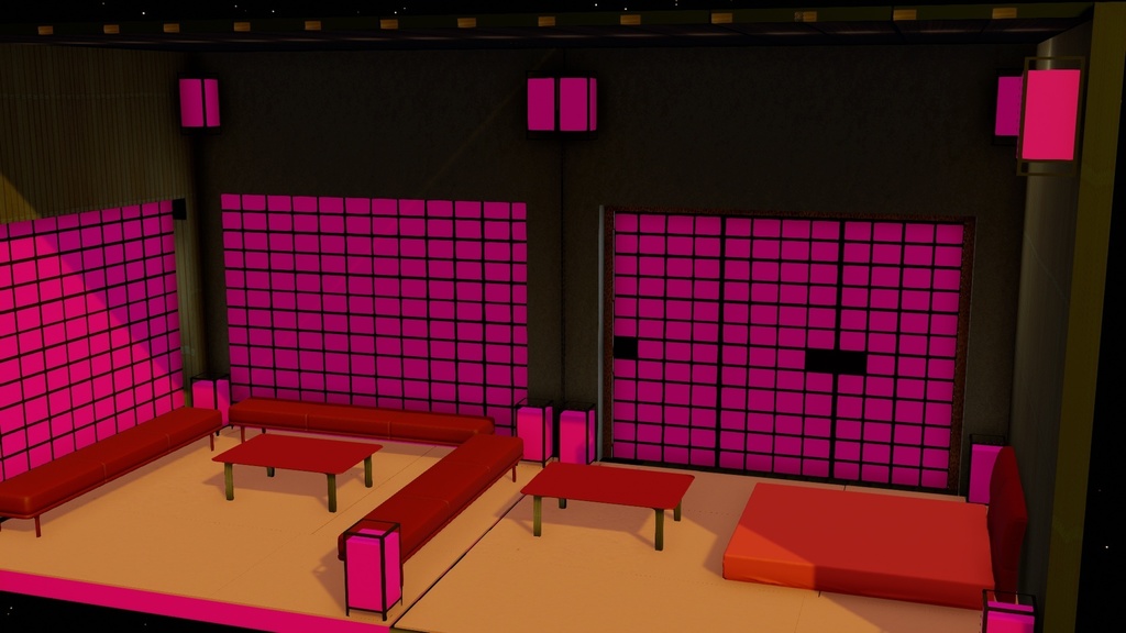 DL MMD Room Stage V3 PMX ( Original) DOWNLOAD - MMDPRO - BOOTH