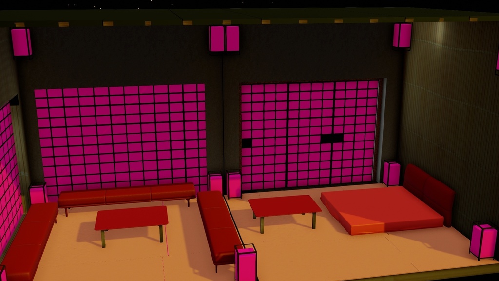DL MMD Room Stage V3 PMX ( Original) DOWNLOAD - MMDPRO - BOOTH
