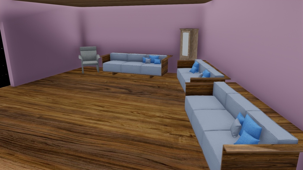 DL MMD ROOM V1 PMX ( Original) DOWNLOAD - MMDPRO - BOOTH