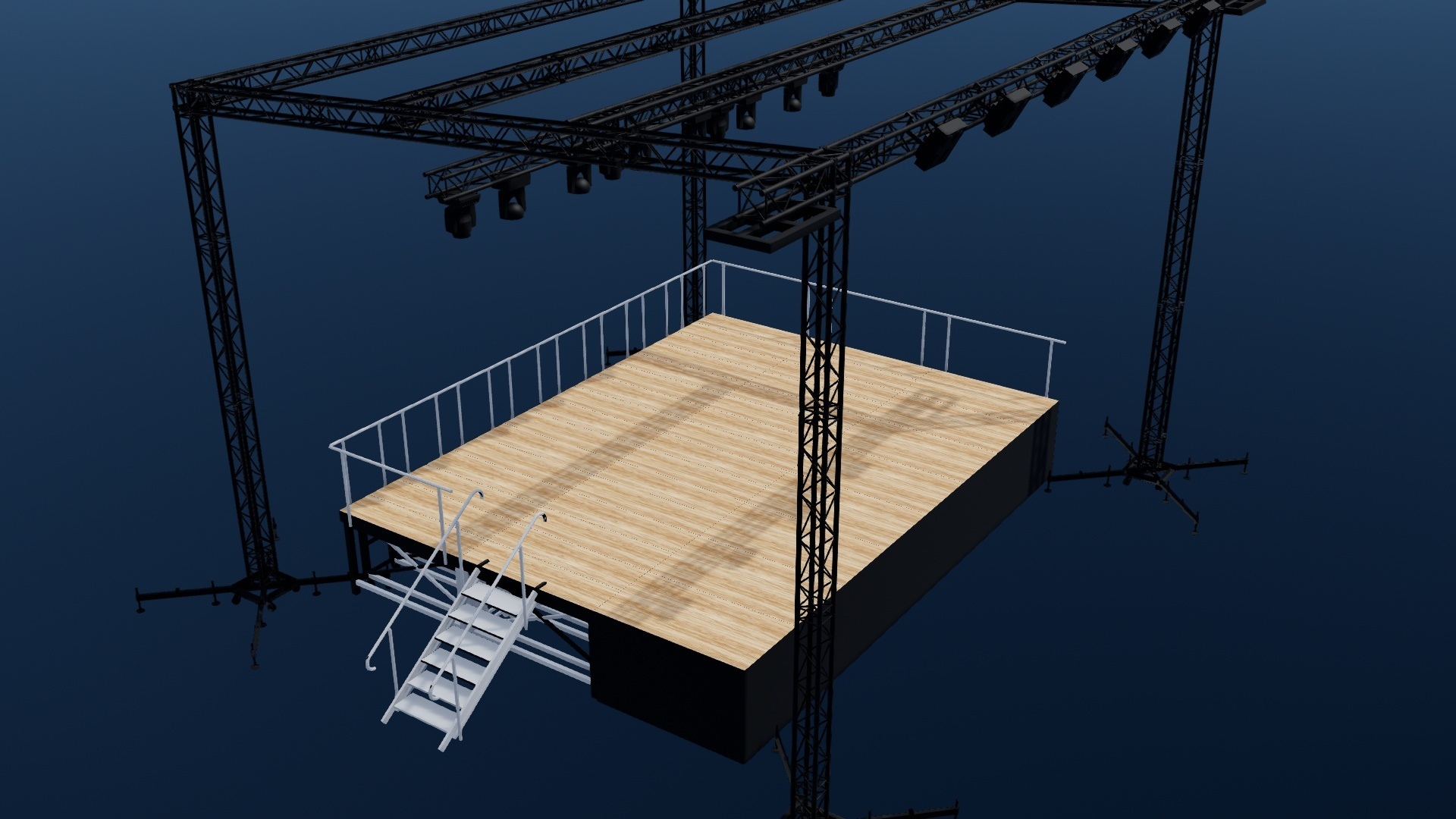 【MMDステージ配布】DL MMD STAGE PMX ( Original) - MMDPRO - BOOTH