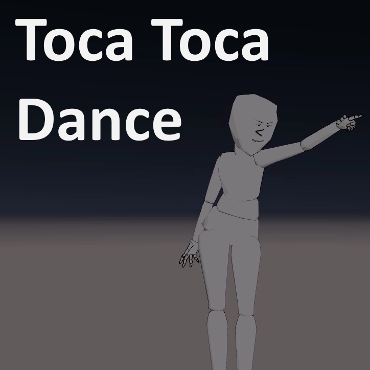 Toca Toca Dance Animation - pH MotionWorks - BOOTH