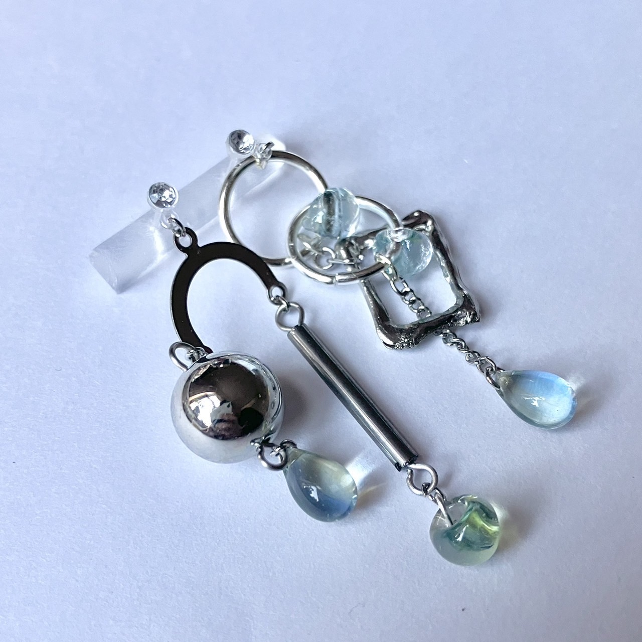 [アレルギー対応] 勇気のイヤリング - Hitofumi./金属アレルギー対応アクセサリー - BOOTH