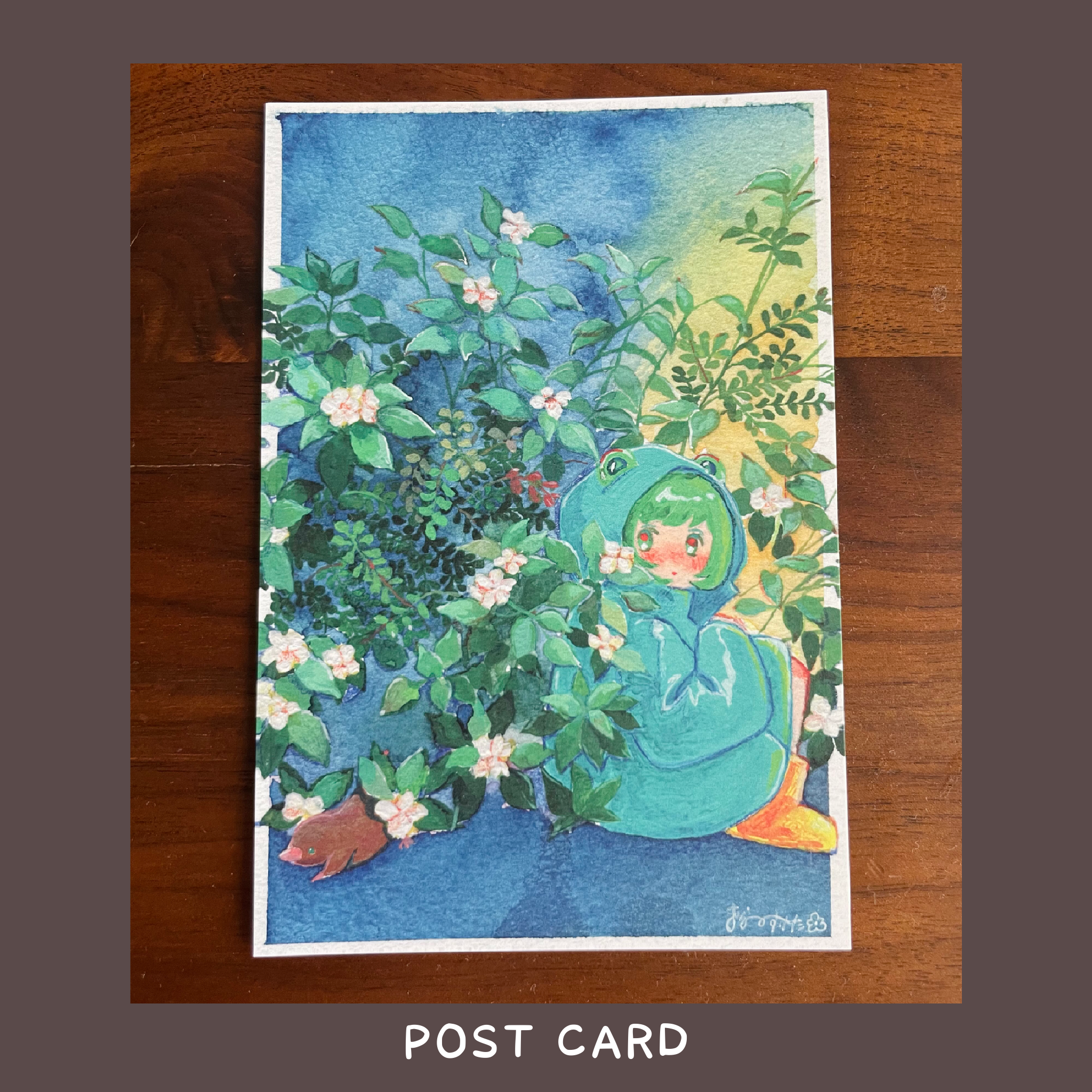 ポストカード 「植物といっしょ」セット - aosuke shop - BOOTH