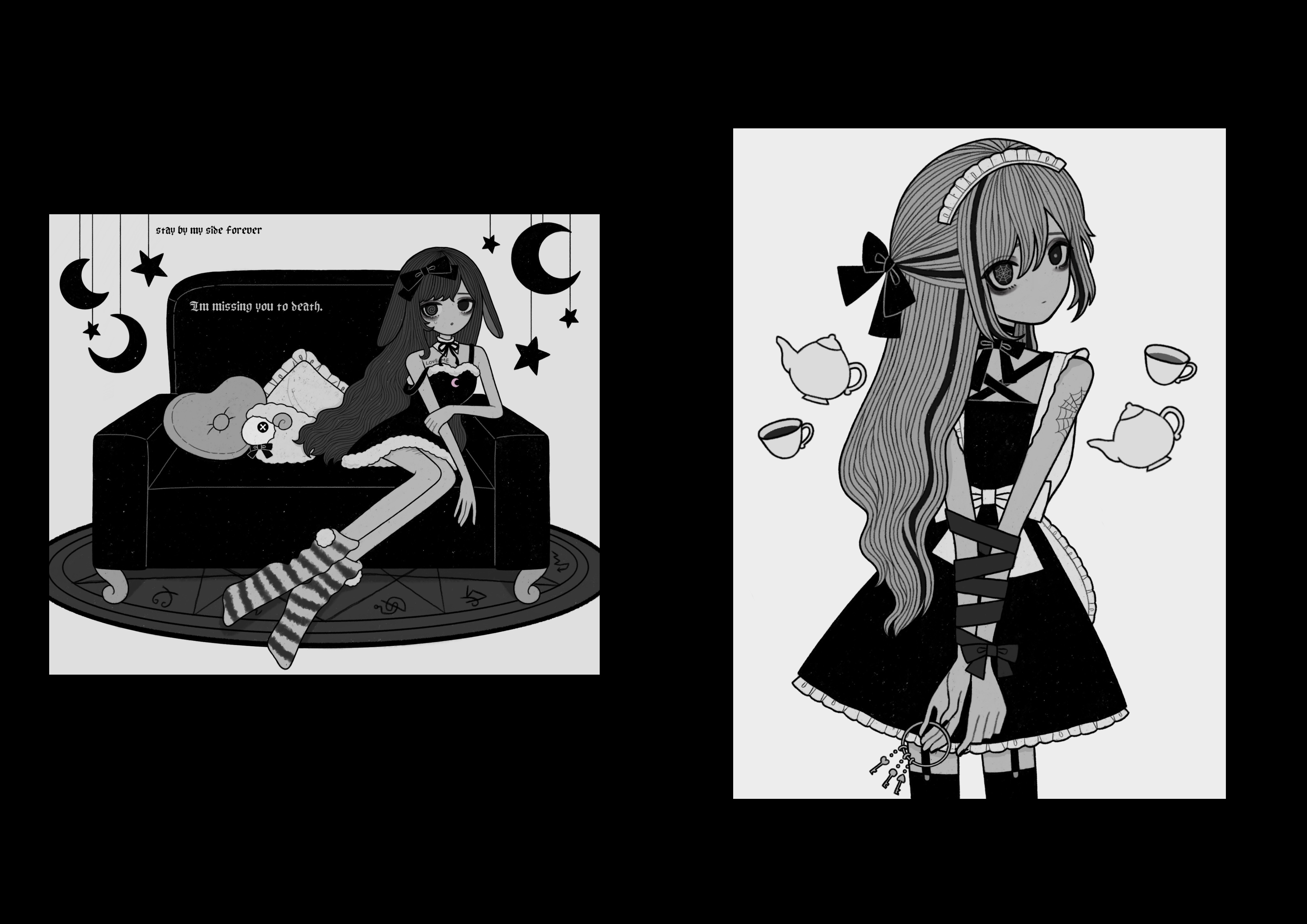 イラスト集「Midnight」 - fusigi shop - BOOTH