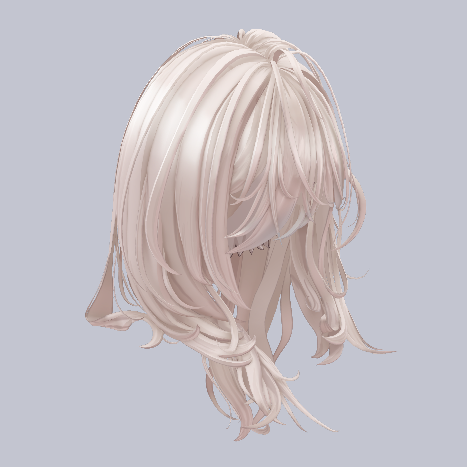 [12Avatars] VRC Hair Morning Layer - MOESMUS - BOOTH