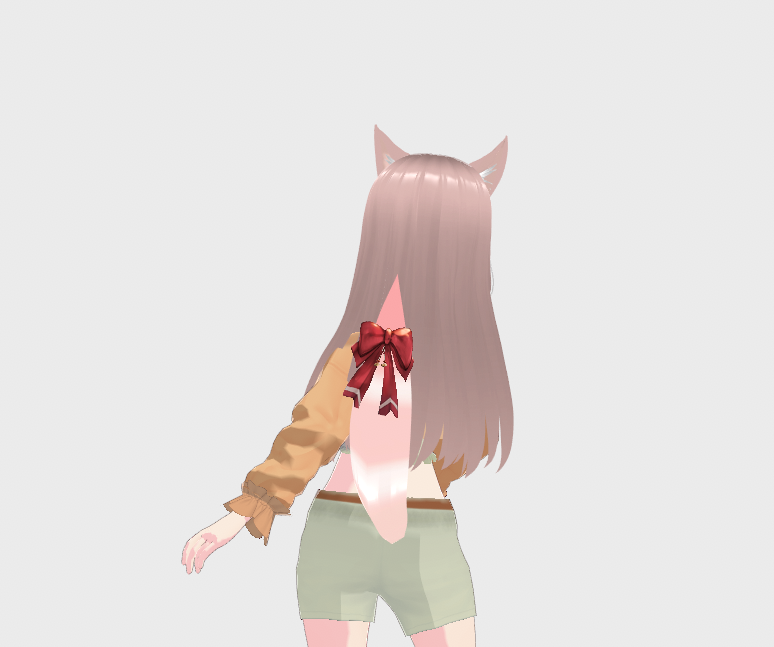 [VRoid Texture] Cat Tail, Ears, and Paw Set (Not Rigged Yet ...
