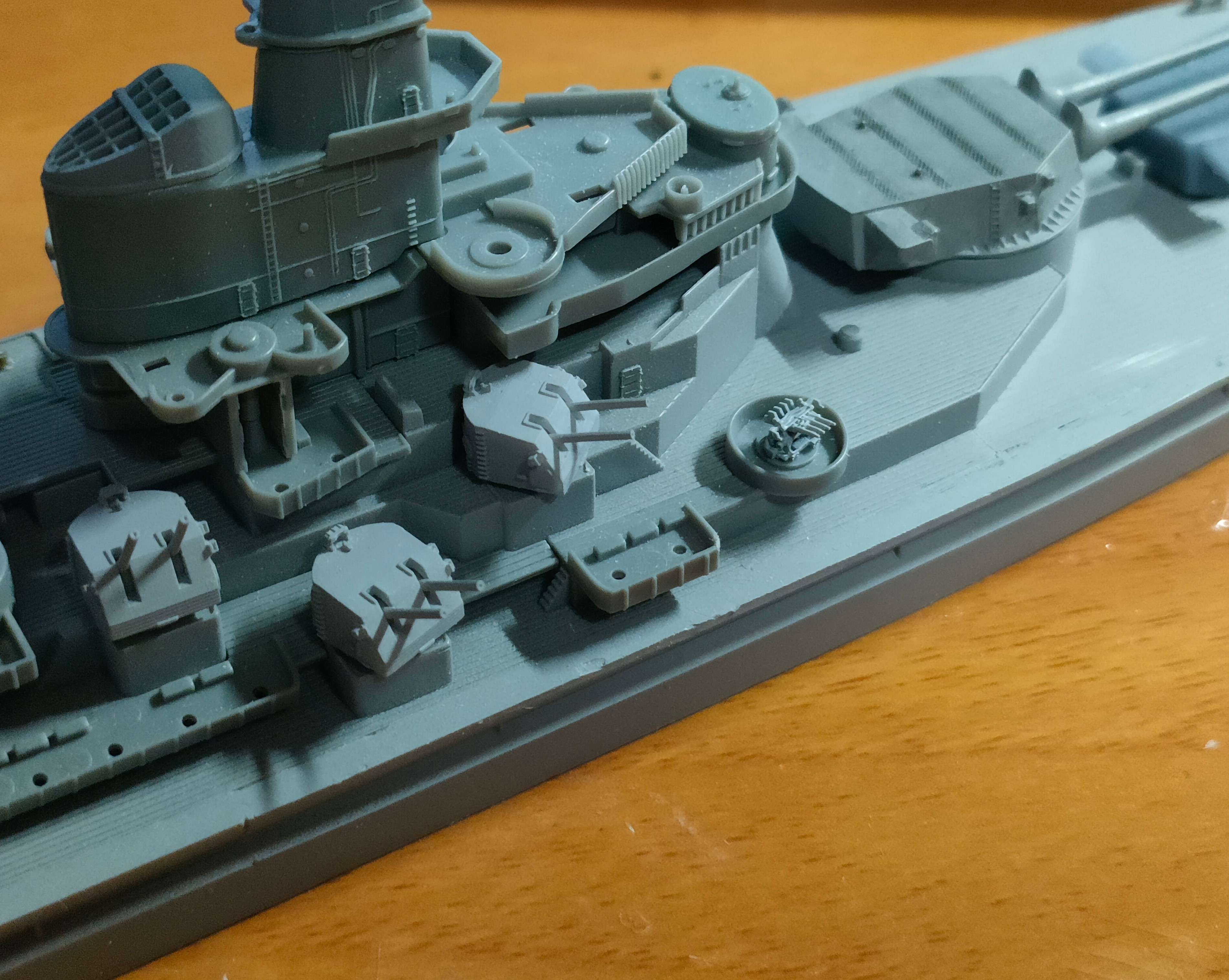 1/700 5インチ連装砲塔 Mk28 Type-Ⅰ (BB,CL汎用) 10基セット - 夢見の森エースポート - BOOTH