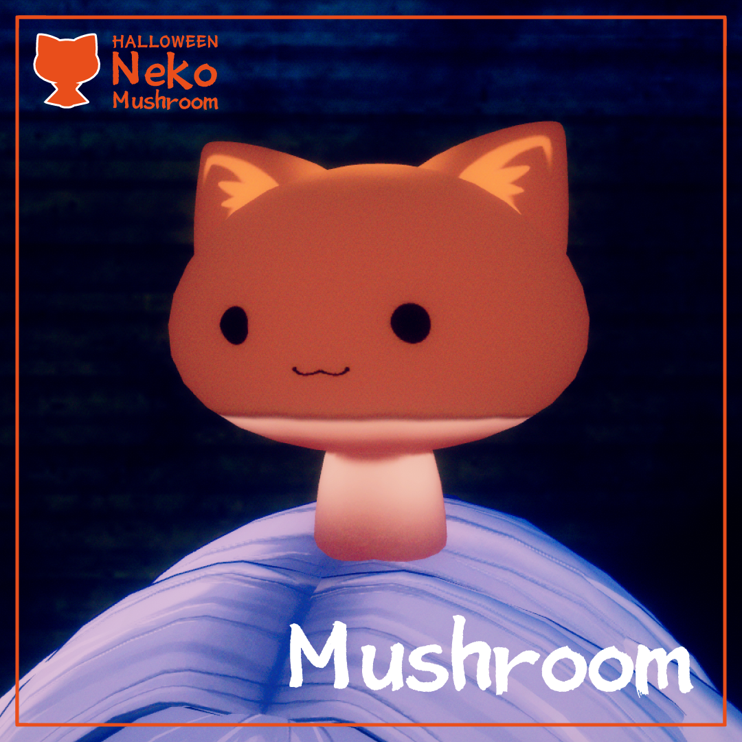 Halloween Neko Mushroom - Dea - BOOTH