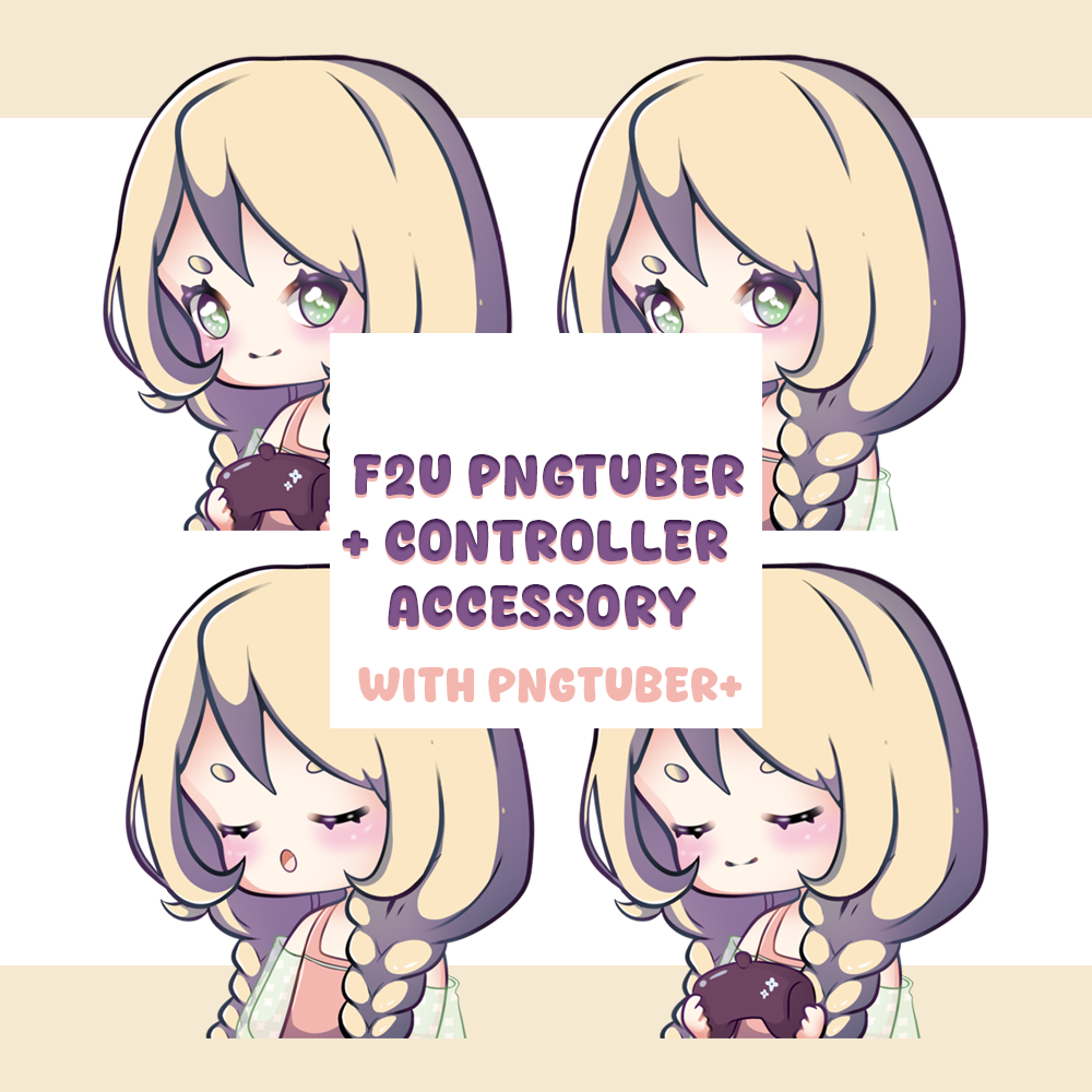 【F2U】 PNGTuber - Cute girl - shoseii - BOOTH