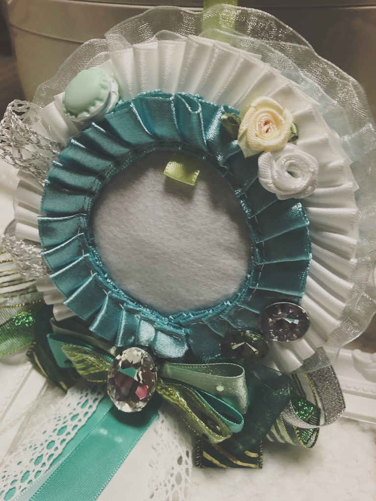 ブーケ風ロゼット 緑 - koubou-hiro - BOOTH