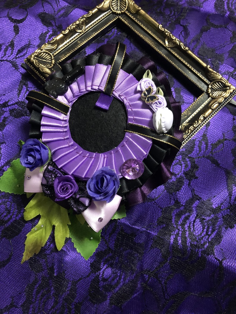 毒華ロゼット 紫 - koubou-hiro - BOOTH