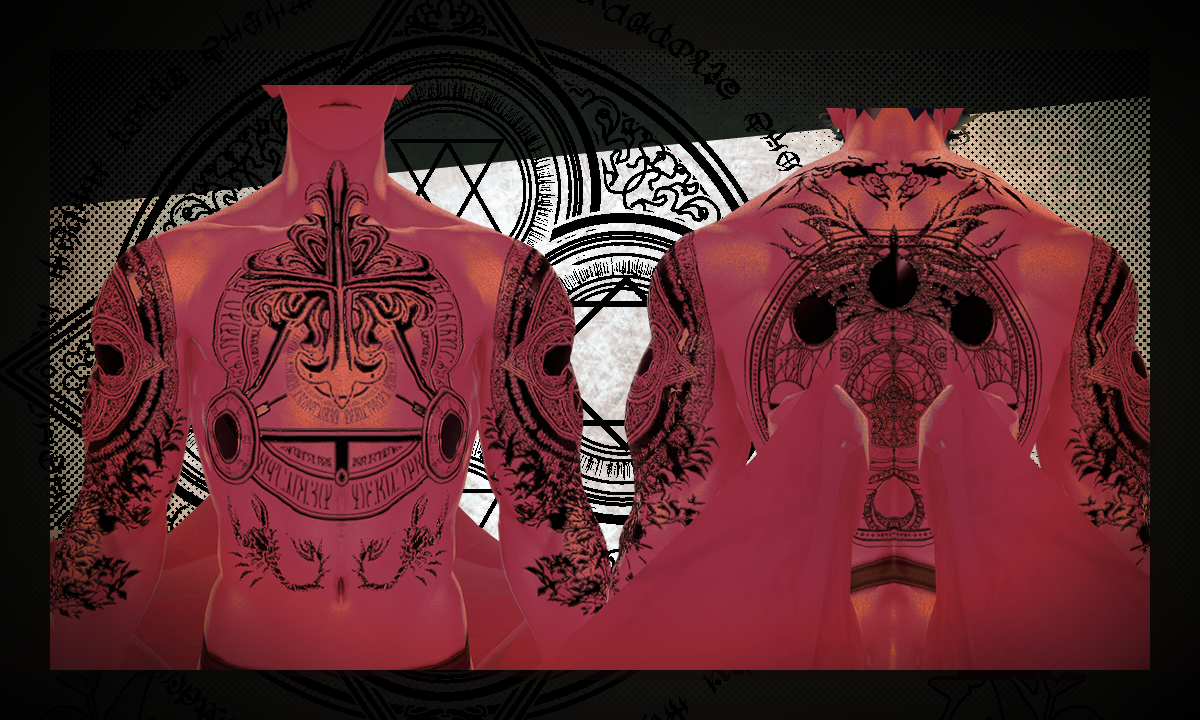 【悪魔リーマン専用】HellWorker's body texture_II【Texture】 - NONAME - BOOTH