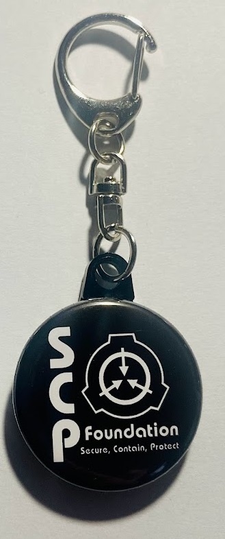 SCP財団ロゴ 缶キーホルダー - ゆーくりっど工房 - BOOTH