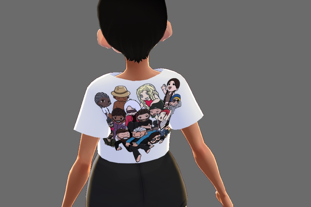 Chang Gang Cropped T-Shirts - Ashley - BOOTH
