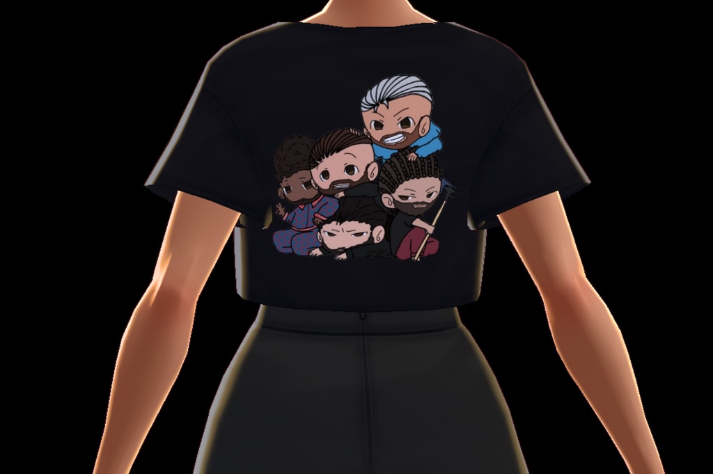 Chang Gang Cropped T-Shirts - Ashley - BOOTH