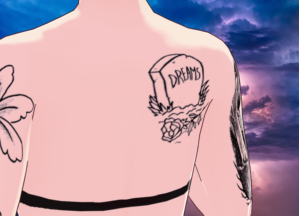 Various Tattoos Set [VROID] - Ashley - BOOTH