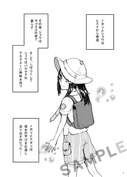 サブショでパルデアに行くニッチな本 - skyproject - BOOTH