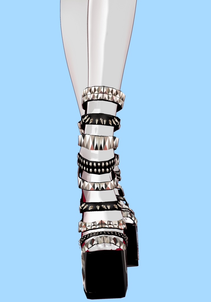 PlaidPunk Rave Boots and Punk Studded Platforms Vintage Punk ...